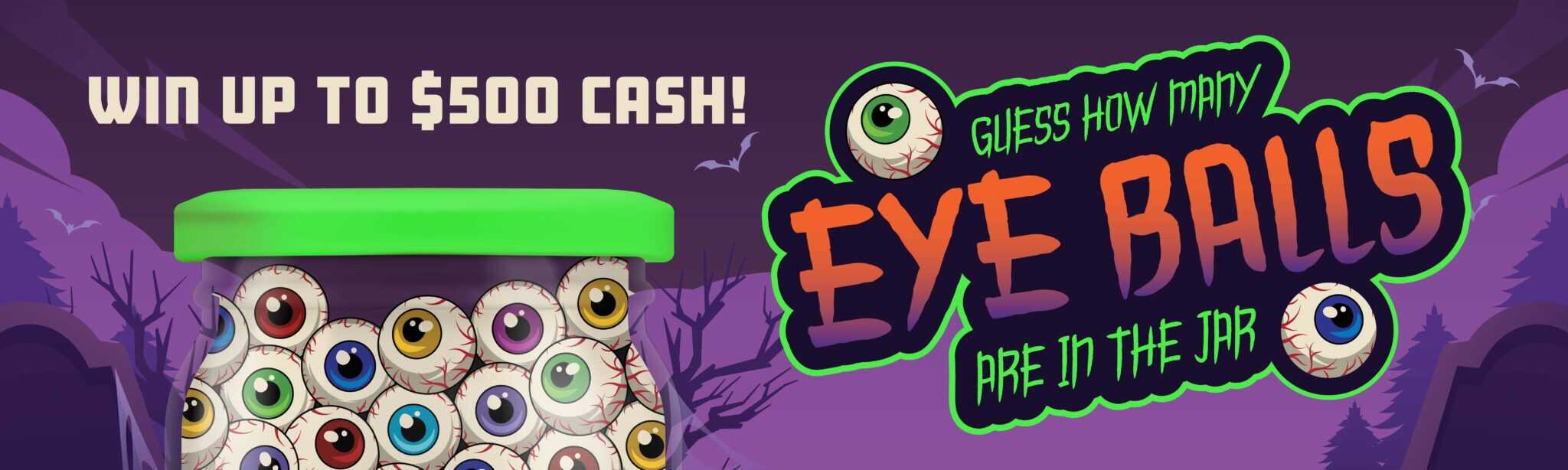 How Many Eyeballs Are in the Jar? | Muckleshoot Bingo